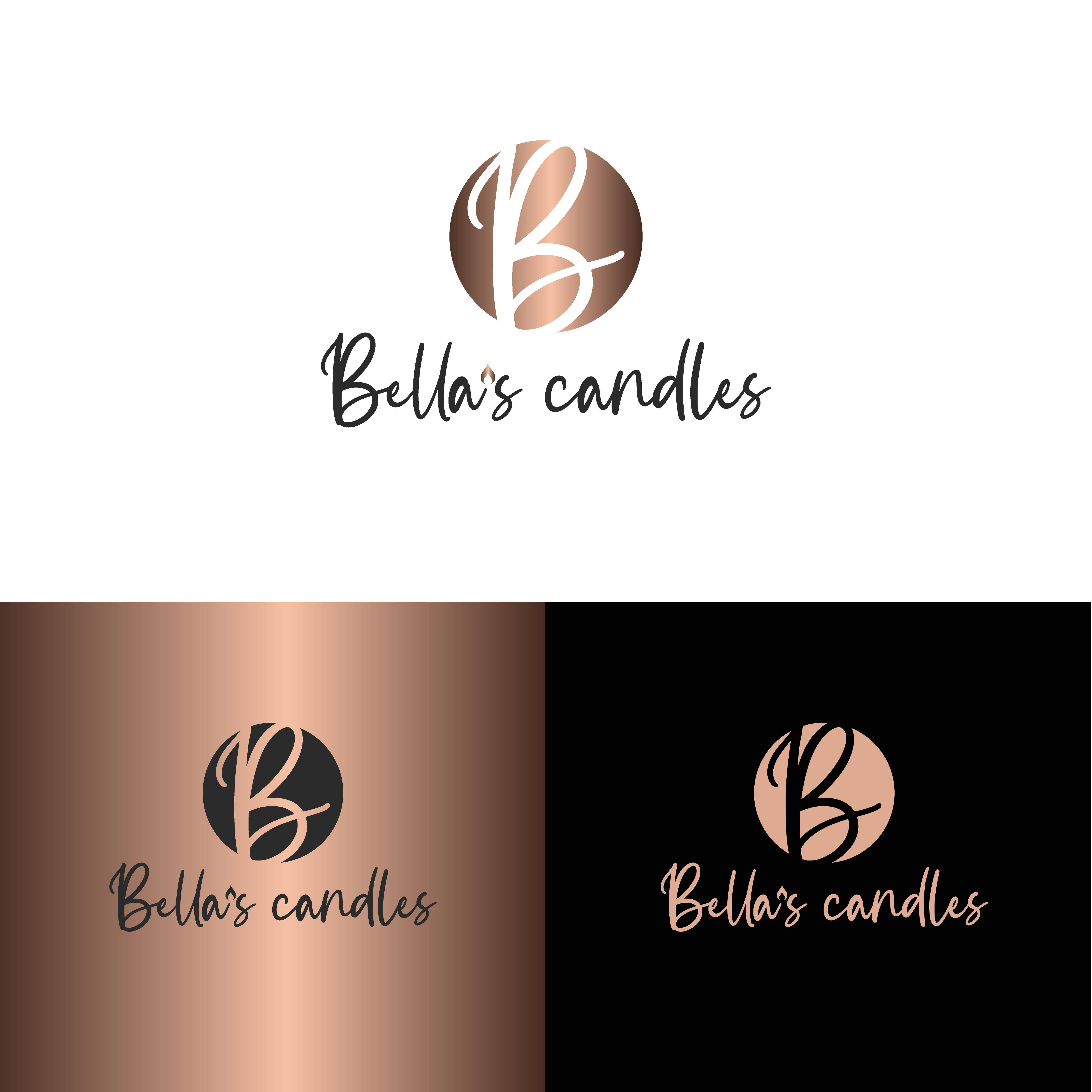Personable, Feminine, Beauty/craft Logo Design for Bella's candles (see ...