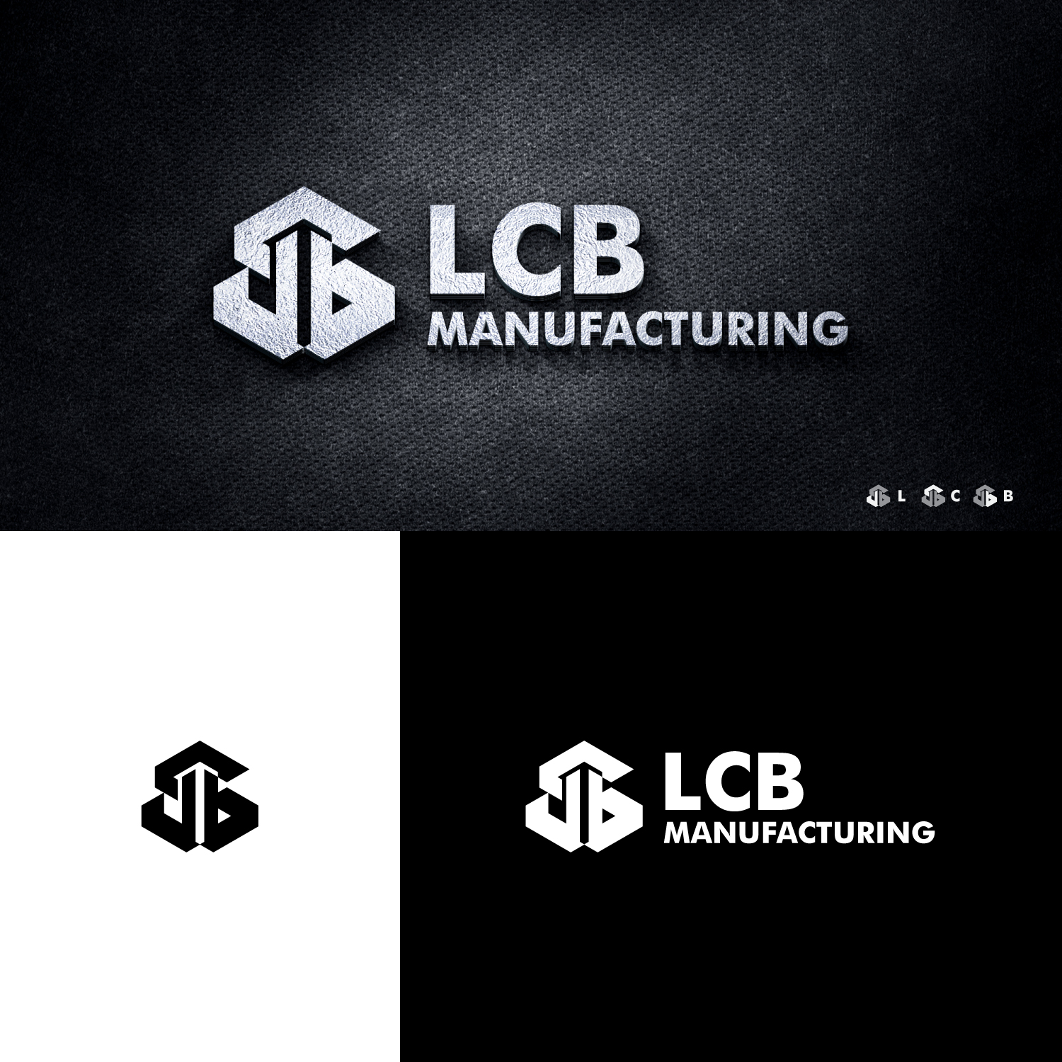Professional, Masculine, Sheet metal manufacturing Logo Design for LCB ...