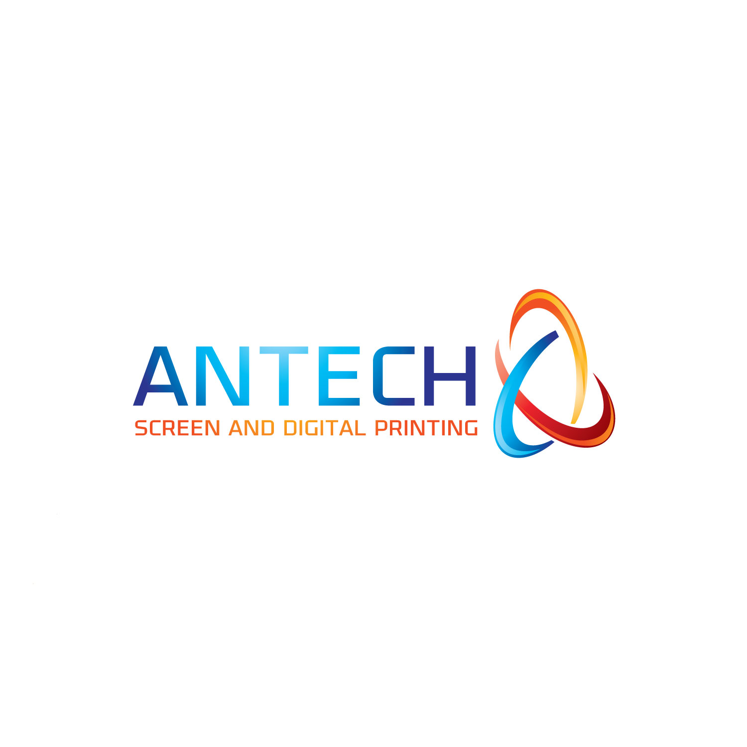 Logo Design for "Antech" with tag of "Screen and Digital Printing" by ...