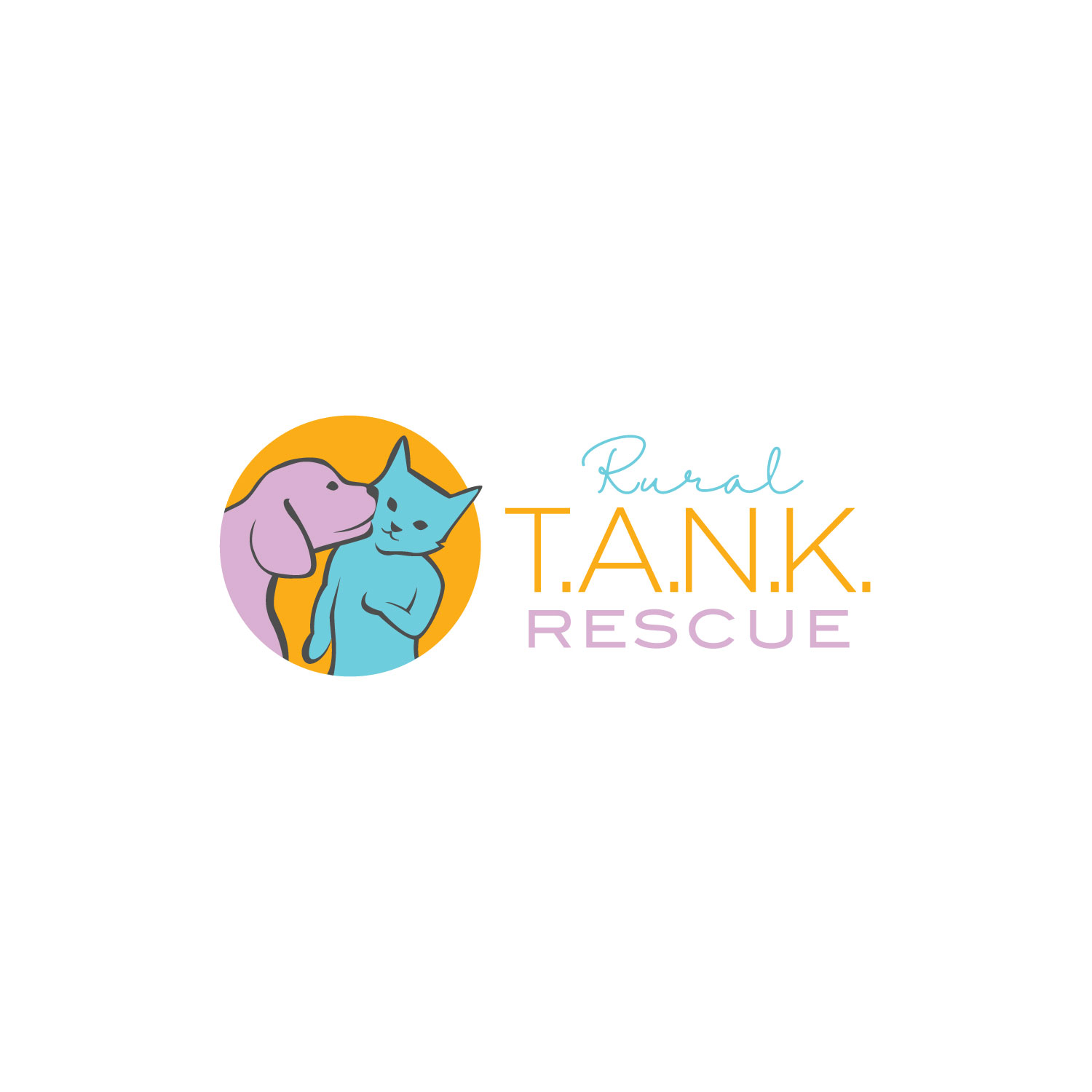Bold, Playful, Animal Rescue Logo Design for Rural T.A.N.K. Rescue by ...