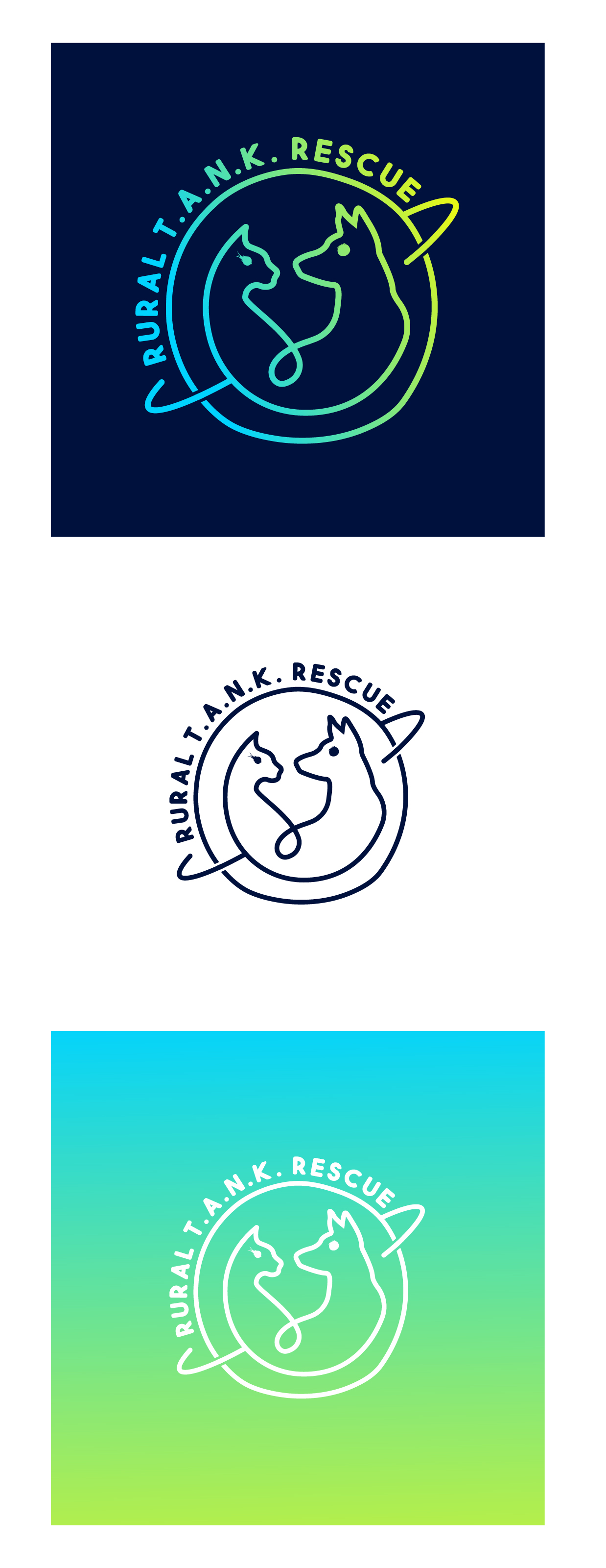 Bold, Playful, Animal Rescue Logo Design for Rural T.A.N.K. Rescue by ...