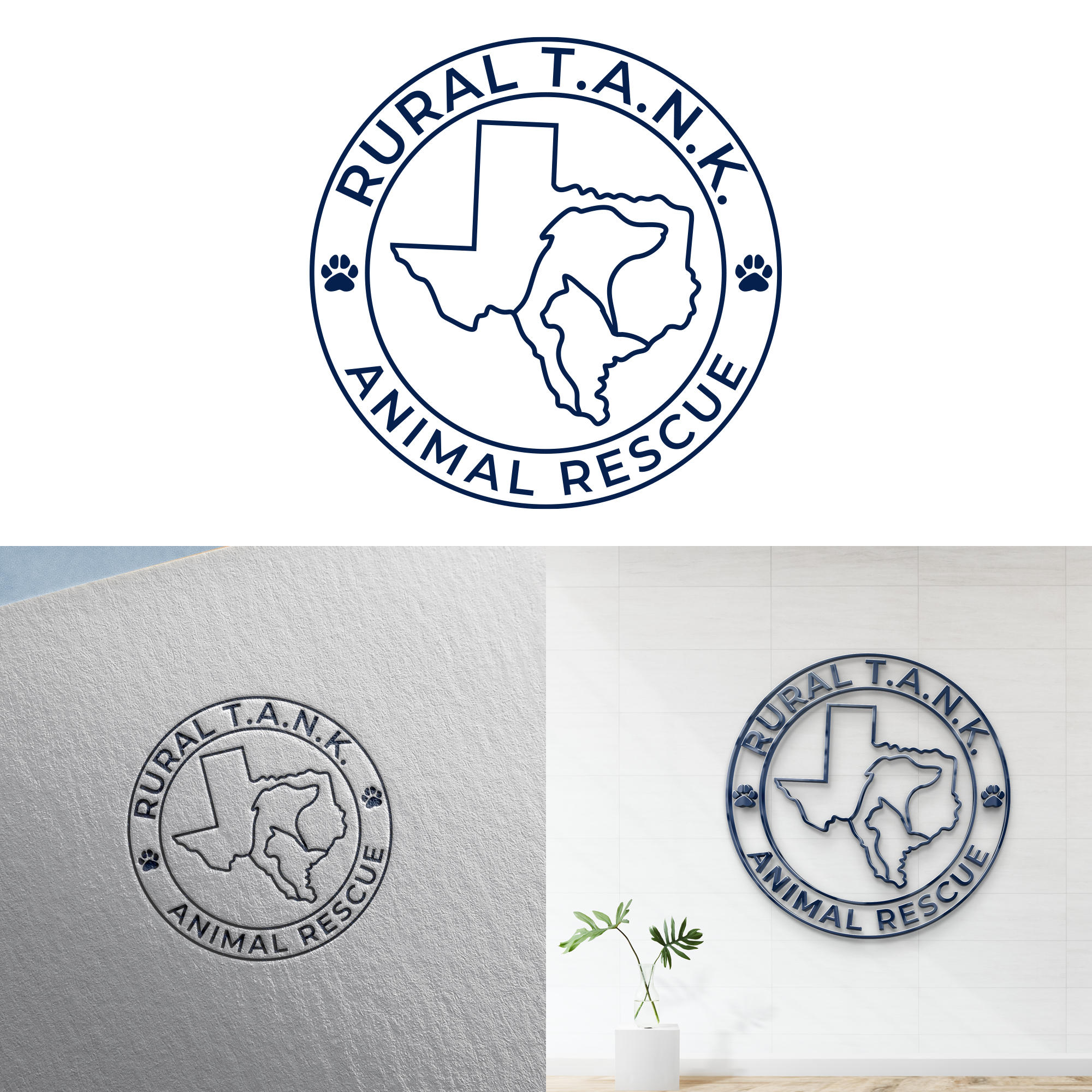Bold, Playful, Animal Rescue Logo Design for Rural T.A.N.K. Rescue by ...