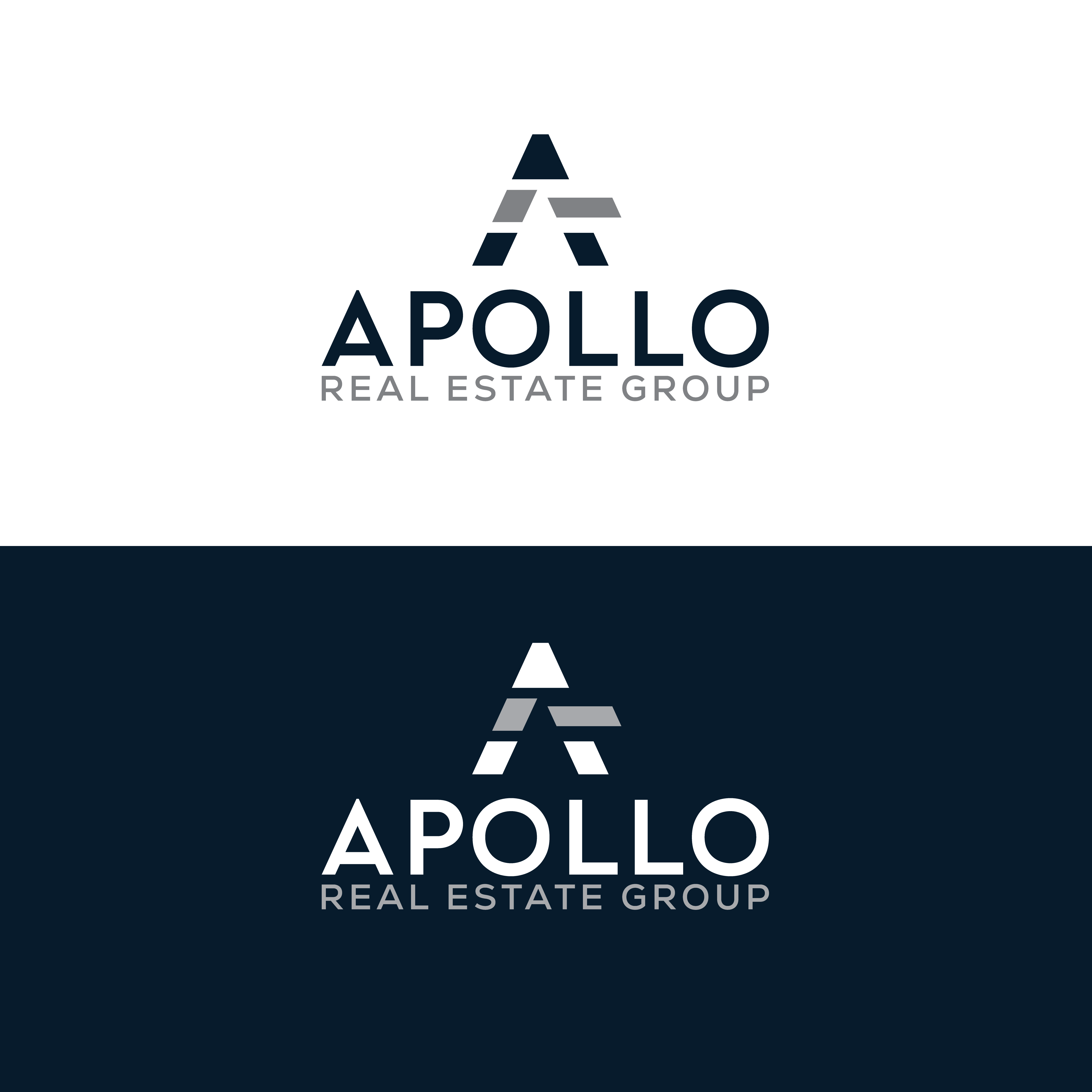 Elegant, Serious, Real Estate Logo Design for Apollo Real Estate Group ...