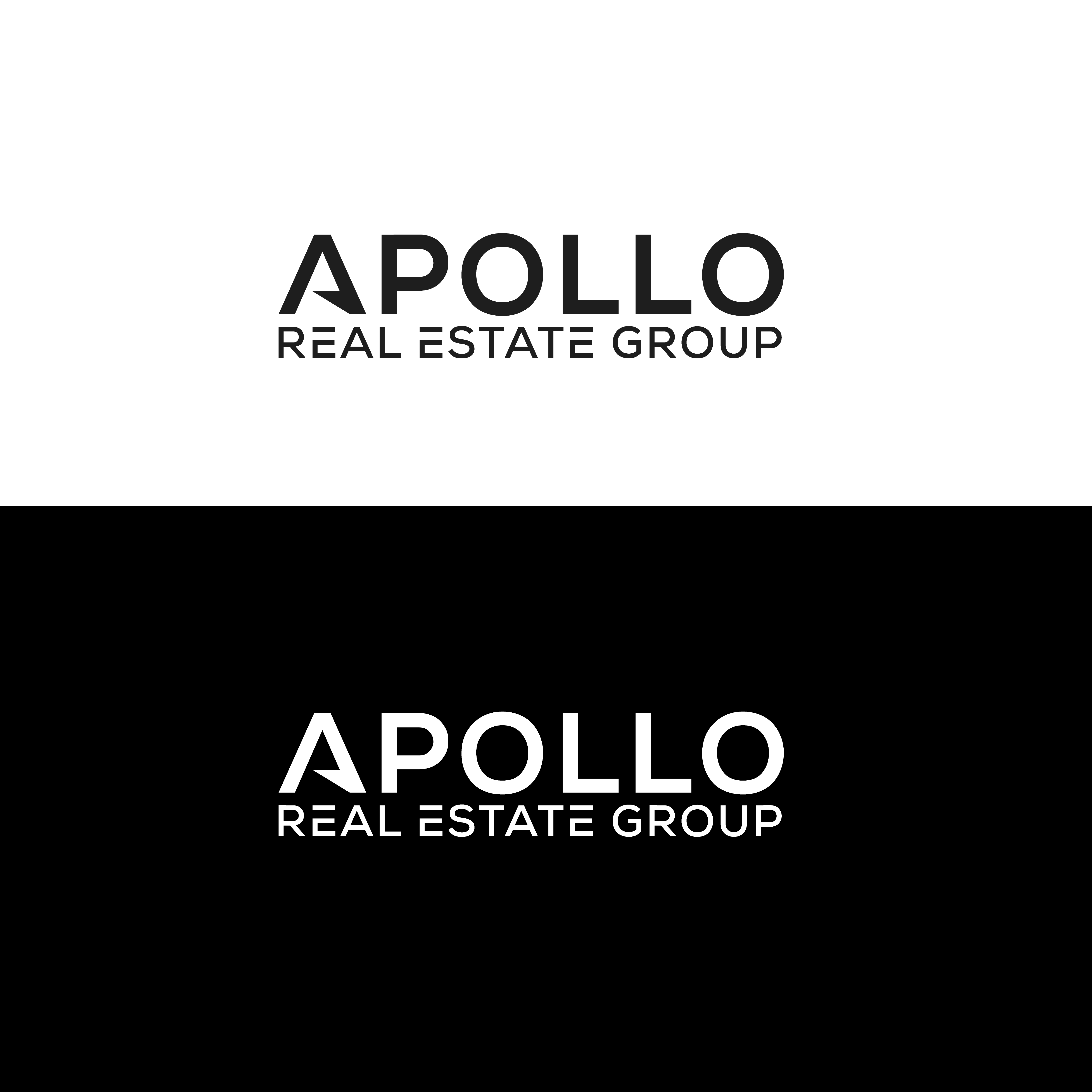 Elegant, Serious, Real Estate Logo Design for Apollo Real Estate Group ...