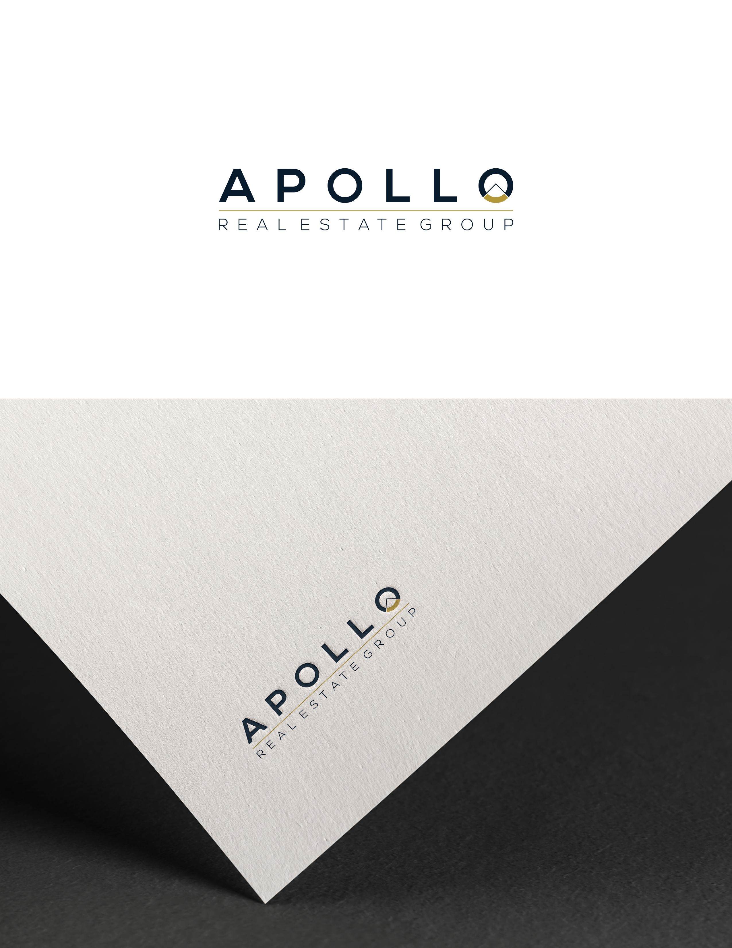 Elegant, Serious, Real Estate Logo Design for Apollo Real Estate Group ...