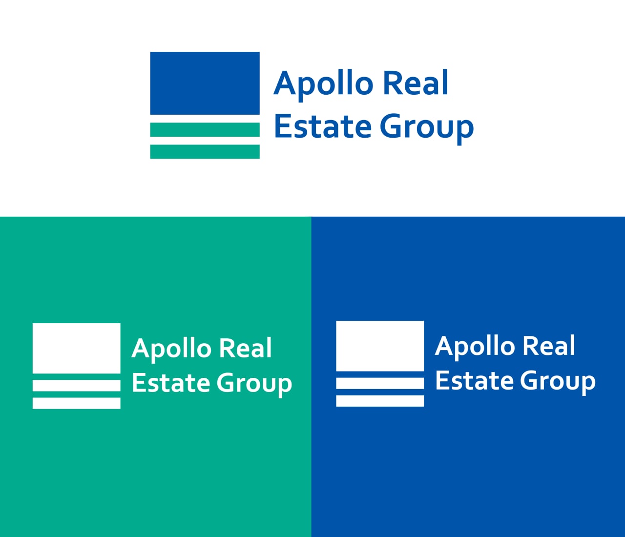 Elegant, Serious, Real Estate Logo Design for Apollo Real Estate Group ...