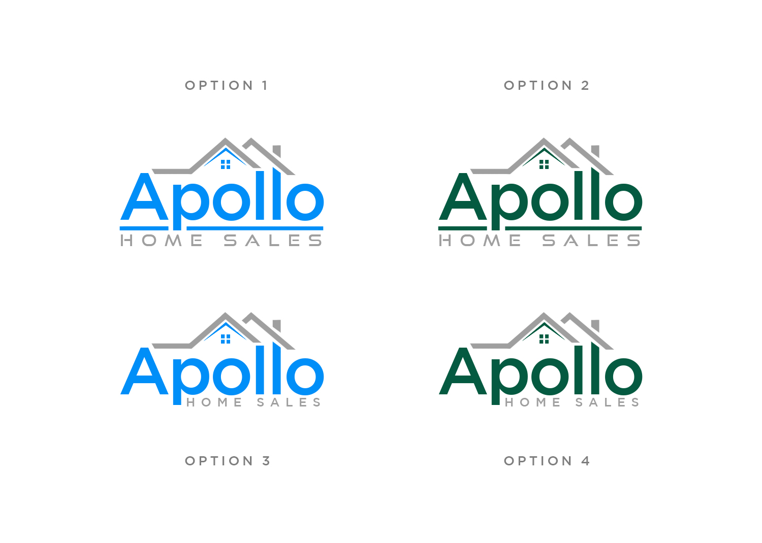 Elegant, Serious, Real Estate Logo Design for Apollo Real Estate Group ...