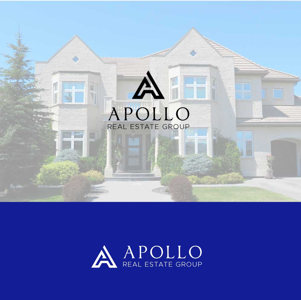 Elegant, Serious, Real Estate Logo Design for Apollo Real Estate Group ...