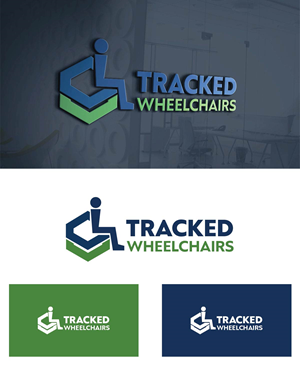 Tracked Wheelchairs Logo | 28 Logo Designs for TrackedWheelchairs.com
