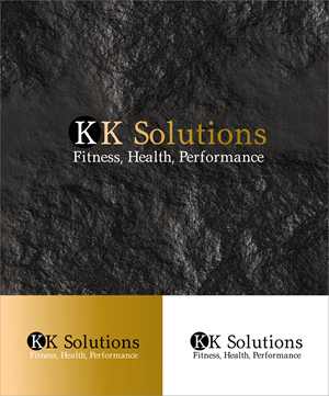 Bold, Serious Logo Design for KK Solutions by black stone | Design #29689528