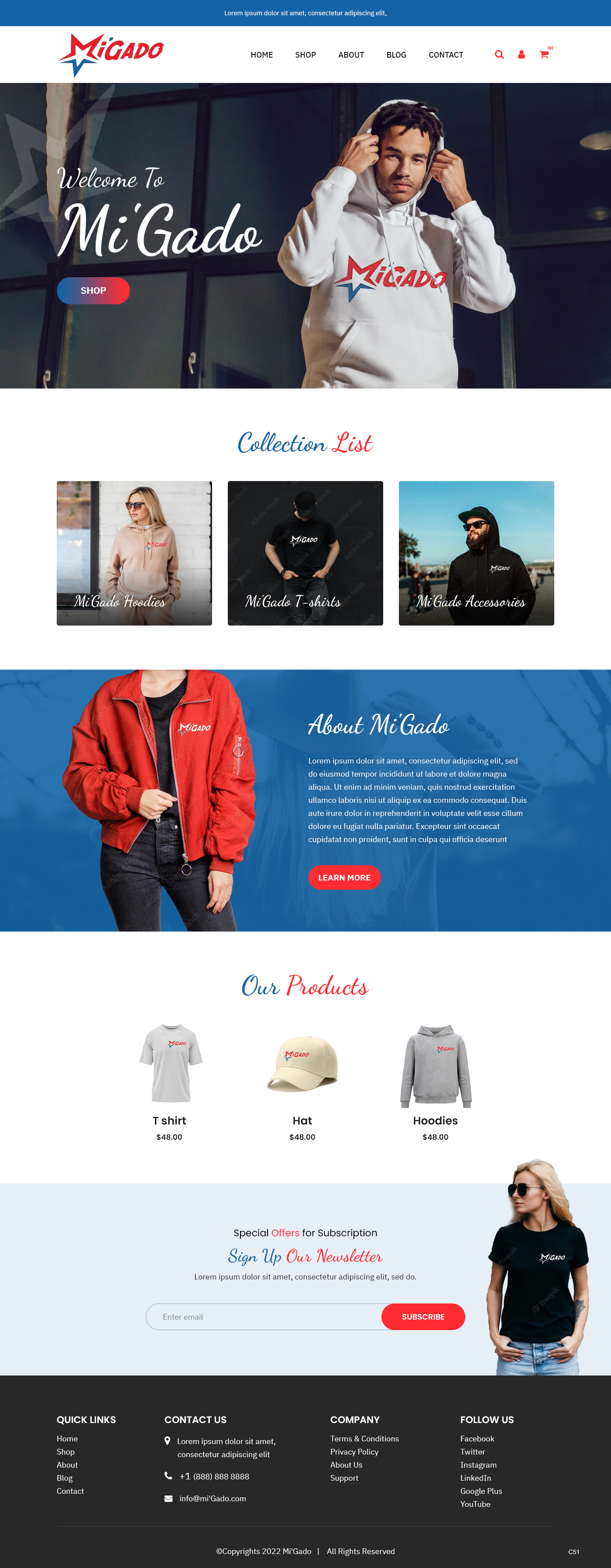 Elegant, Playful, Clothing Web Design for a Company by pb | Design ...