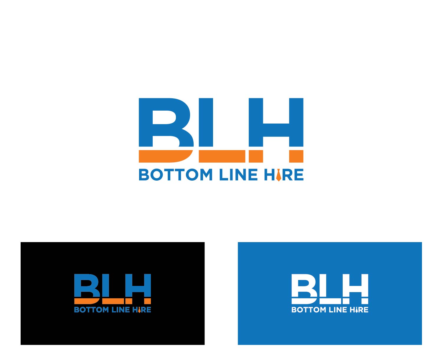 Logo Design for Bottom Line Hire by Isnah Logo | Design #29686034