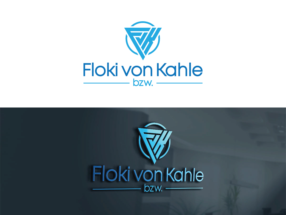 Elegant, Playful Logo Design for Floki von Kahle FvK by 439 Creations ...