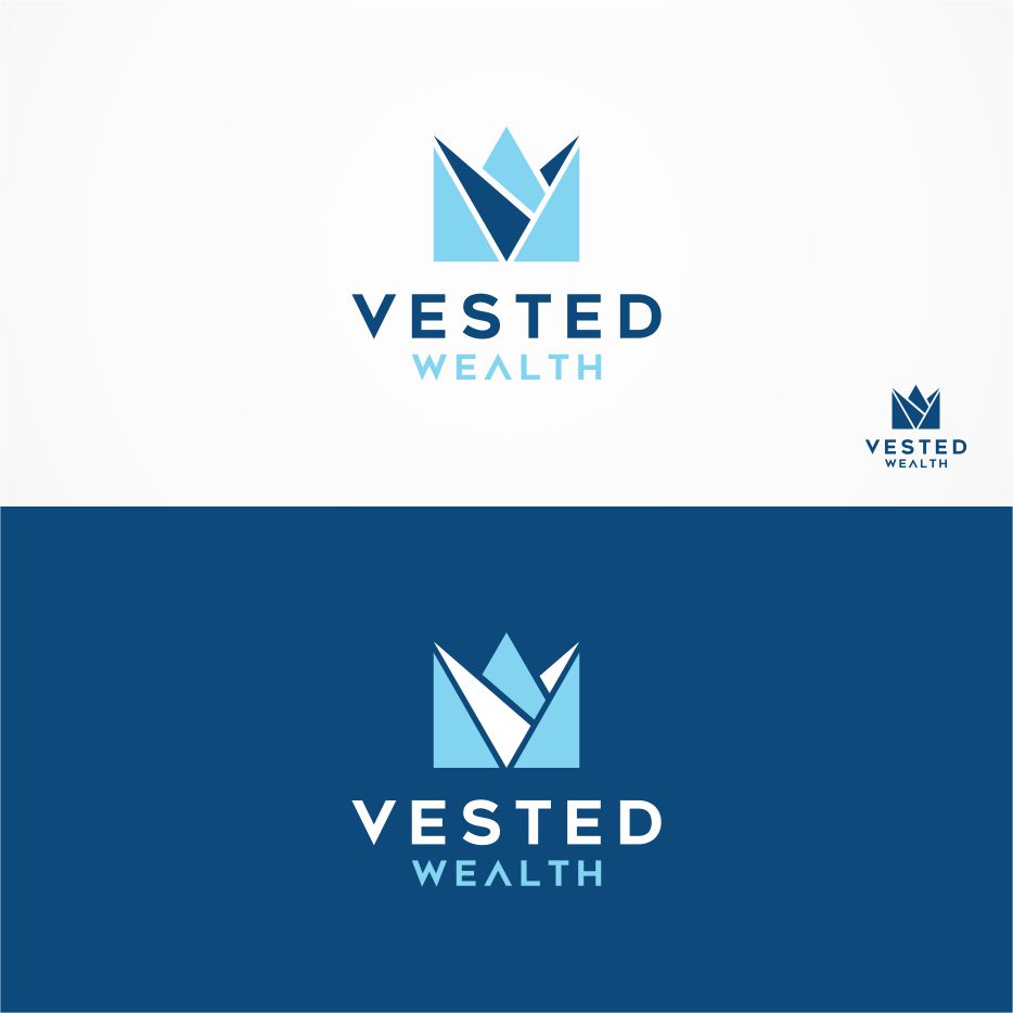 Modern, Conservative, Finance Logo Design for Vested Wealth by Bingah ...