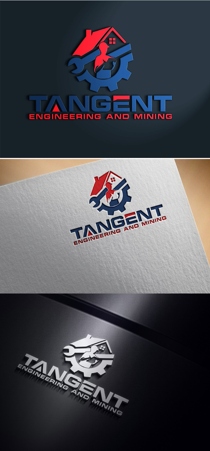 Logo Design for Tangent Engineering and Mining by creativee | Design ...