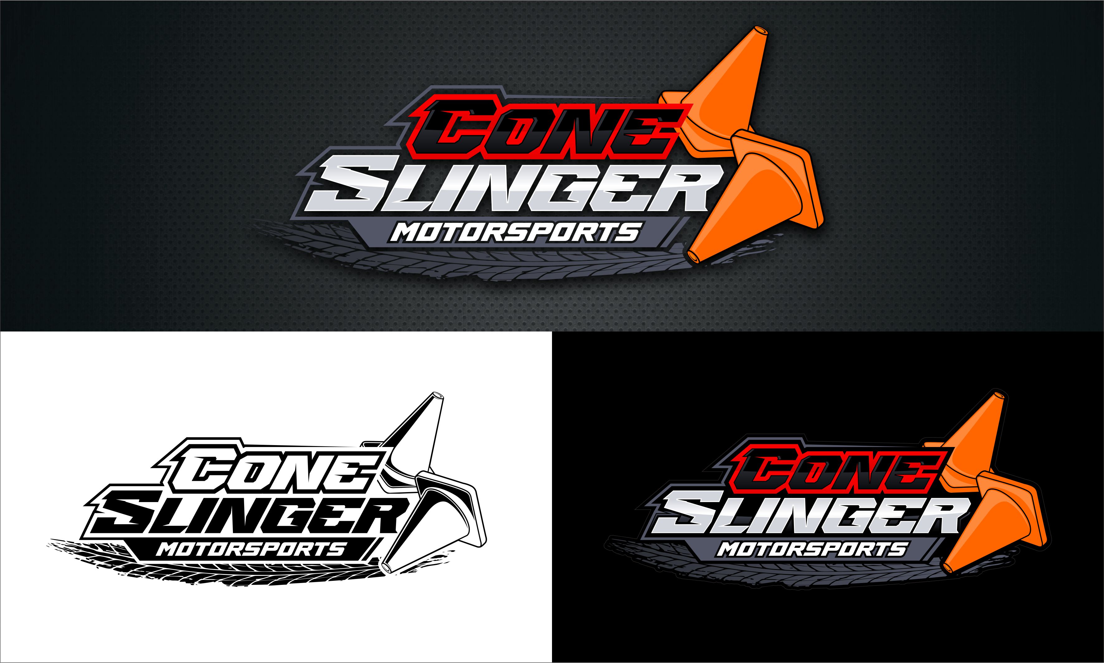Masculine, Professional, Automotive Racing Logo Design for Cone Slinger ...
