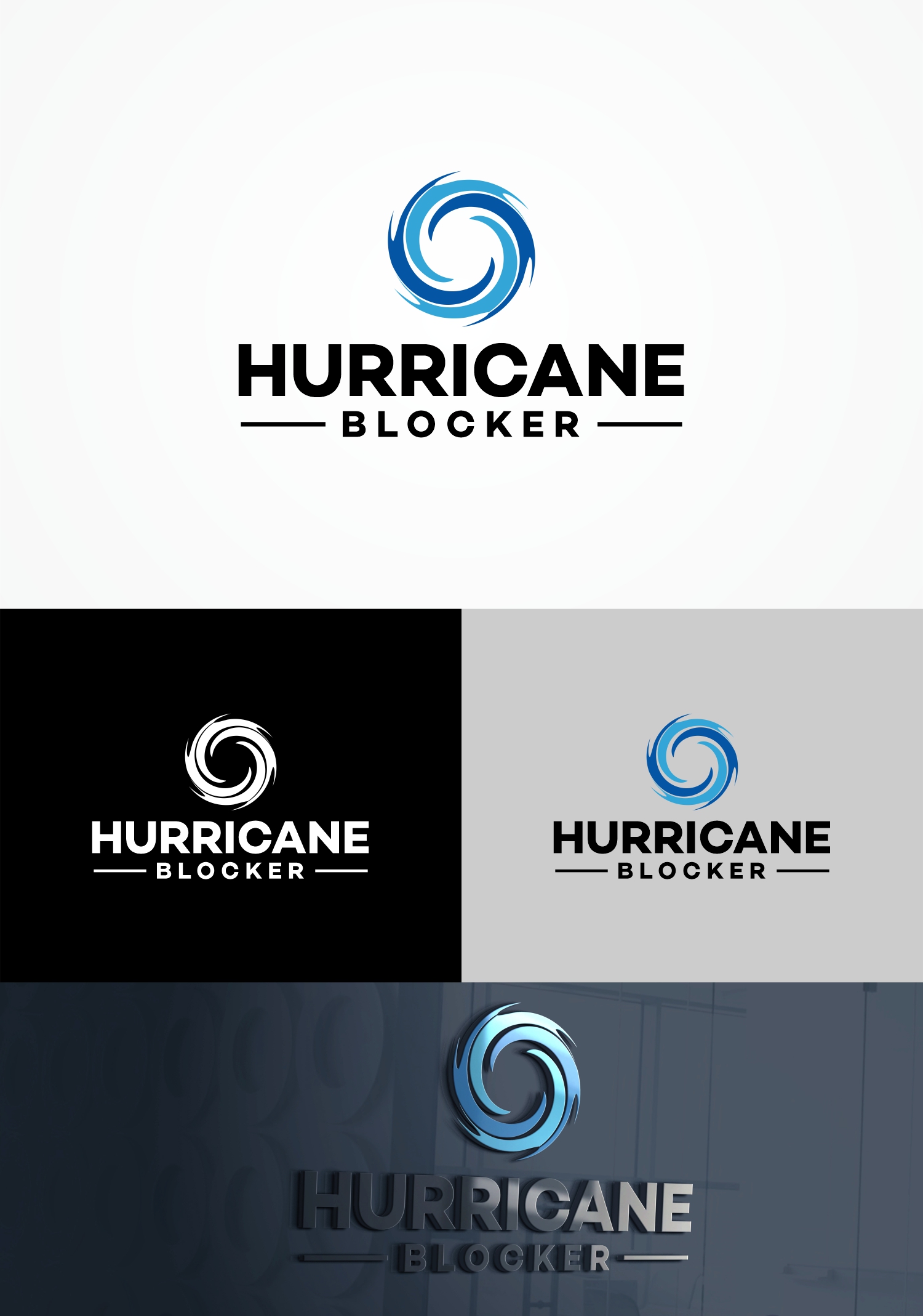 Bold, Serious, roofing and construction Logo Design for Hurricane ...