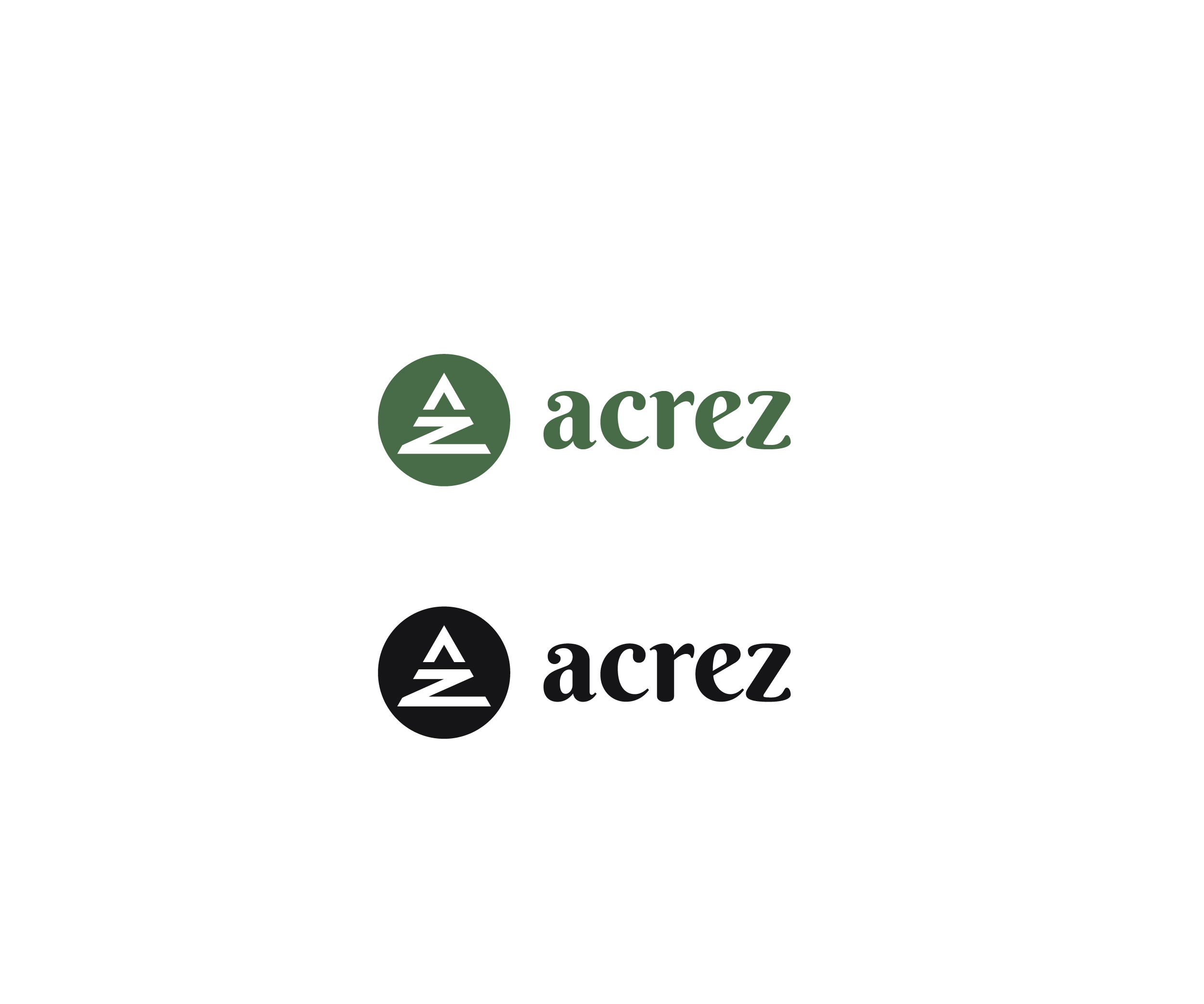 Bold, Modern, Real Estate, land, agriculture Logo Design for acrez or ACREZ by Editeight26 ...