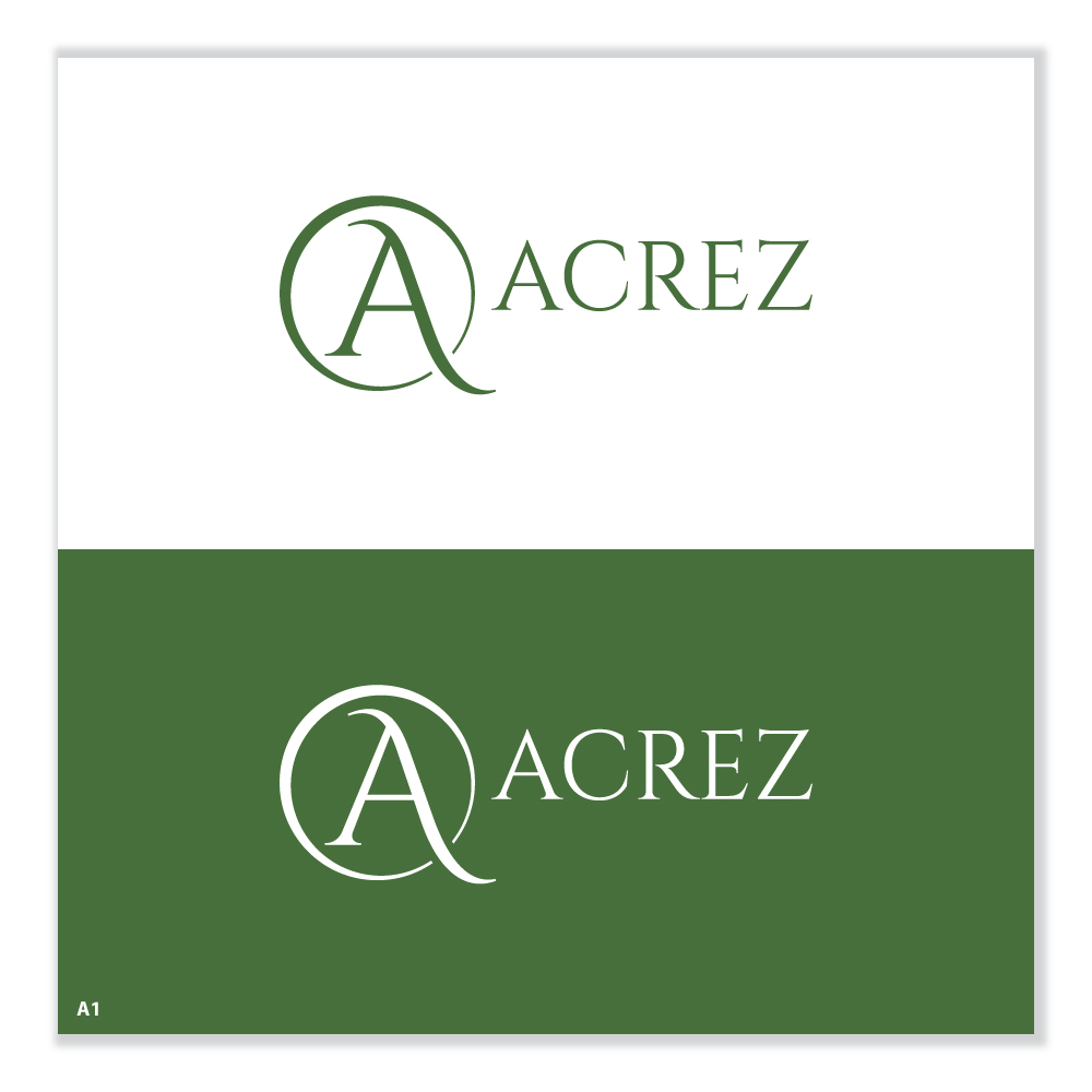 Bold, Modern, Real Estate, land, agriculture Logo Design for acrez or ACREZ by Sujit Banerjee ...