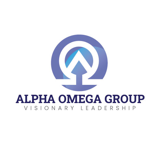 Logo Design for Alpha Omega Group Visionary Leadership by Roland C ...