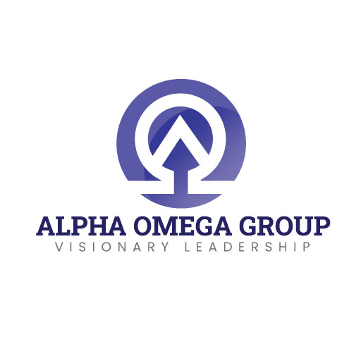 Logo Design for Alpha Omega Group Visionary Leadership by Roland C ...