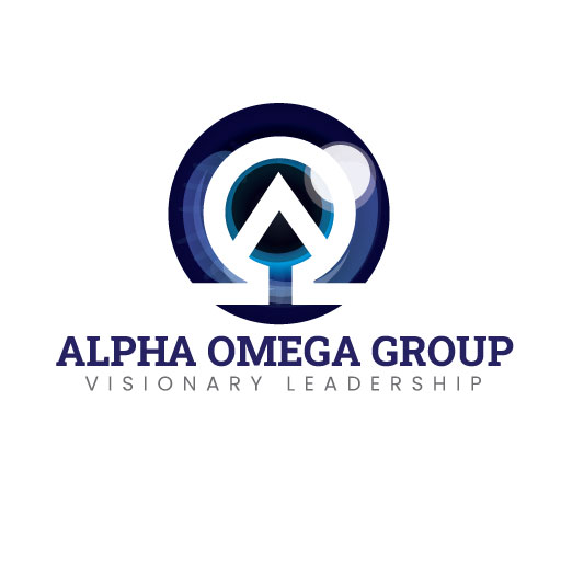 Logo Design for Alpha Omega Group Visionary Leadership by Roland C ...