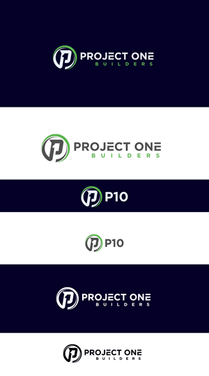 Project One Builders | 61 Logo Designs for Project One Builders
