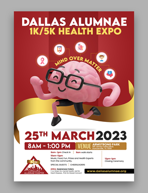 MIND OVER MATTER 1K/5K WALK/RUN HEALTH EXPO | 25 Flyer Designs for a ...