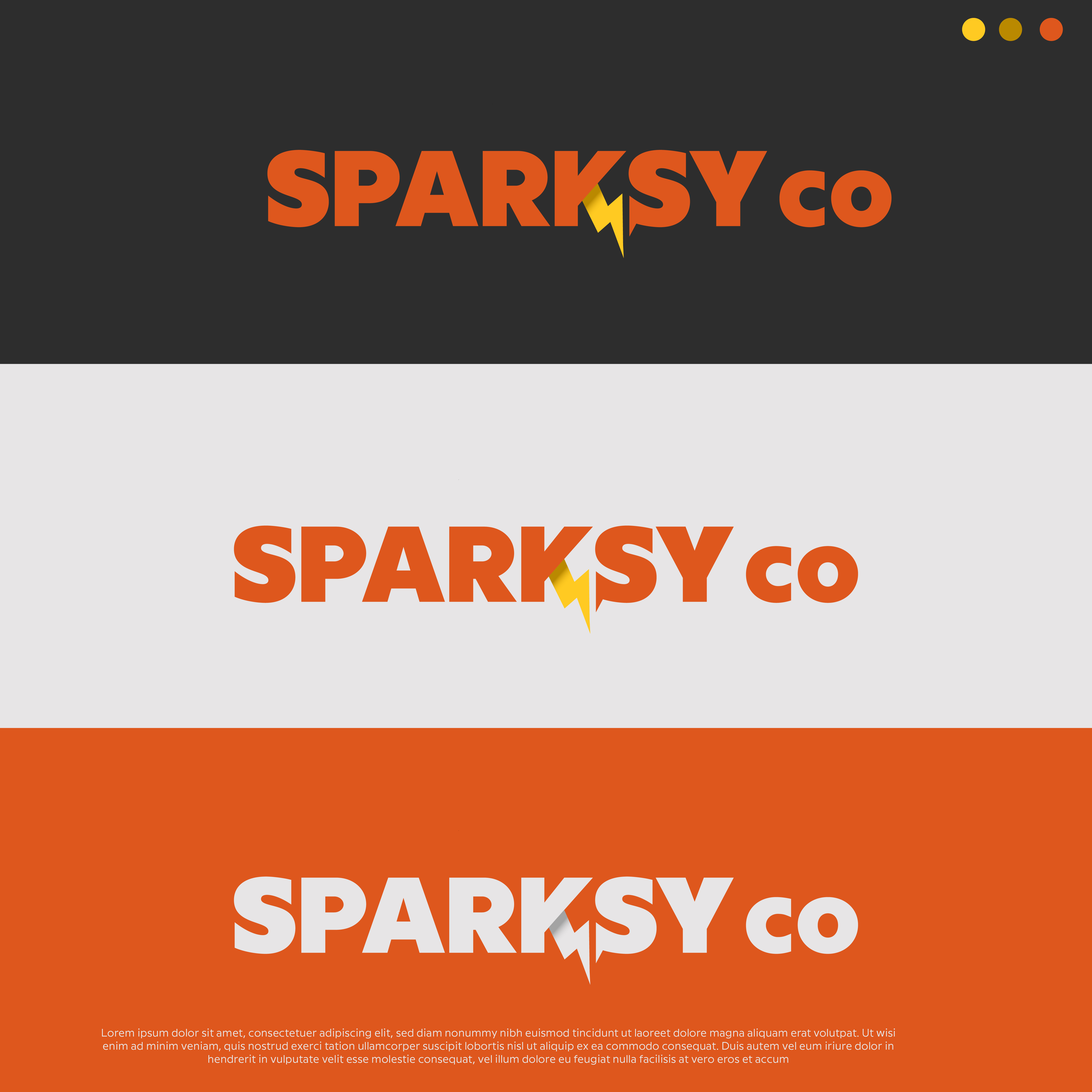 Elegant, Playful, Electrical Logo Design for SPARKSY co by samcryo ...