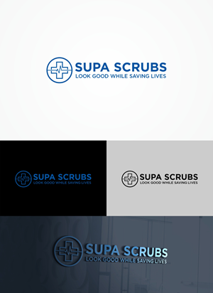 SUPA SCRUBS | 127 Logo Designs for SUPA SCRUBS (sub line: Look Good ...