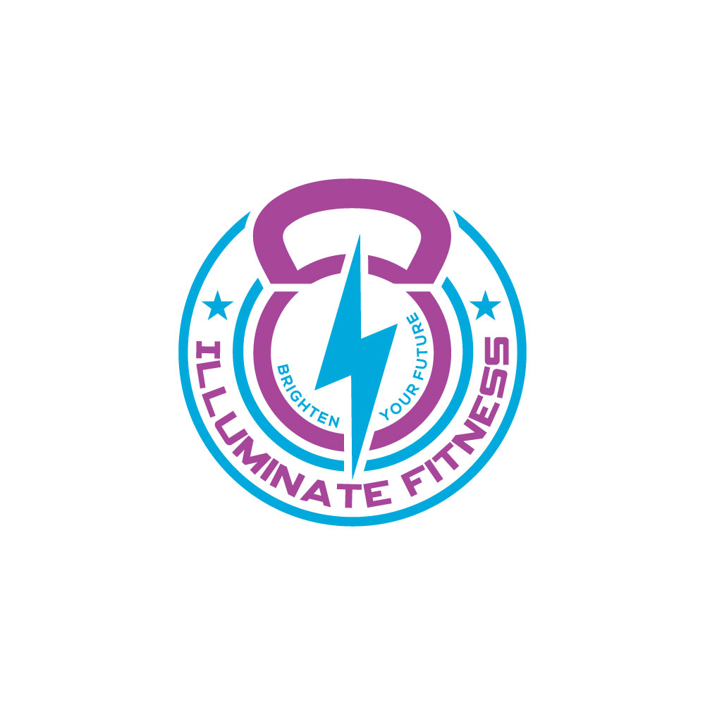 Bold, Economical, Personal fitness trainer Logo Design for Illuminate ...