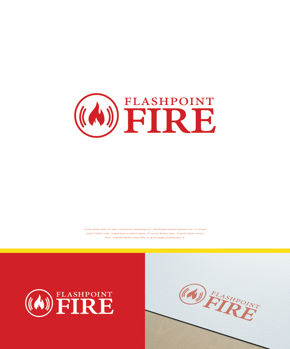 Logo Design for Flashpoint Fire by Roots_x | Design #29740595