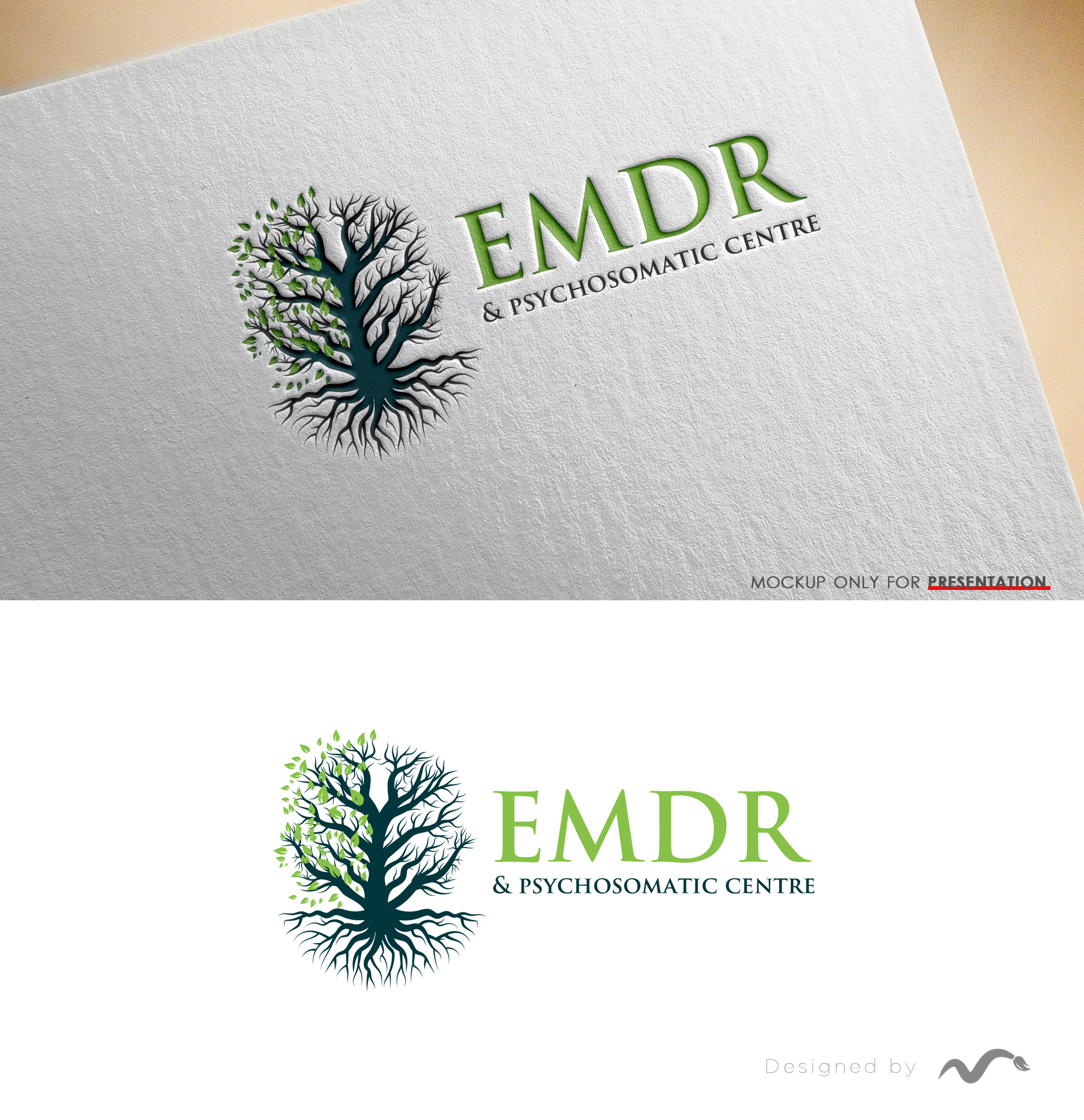 Upmarket, Modern, Mental health Logo Design for EMDR and Psychosomatic ...