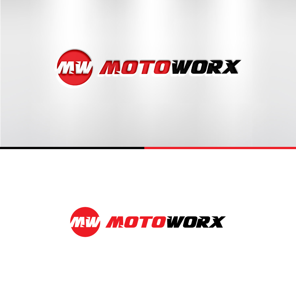 Professional, Serious Logo Design for MOTO WORX or MOTOWORX by rm00 ...