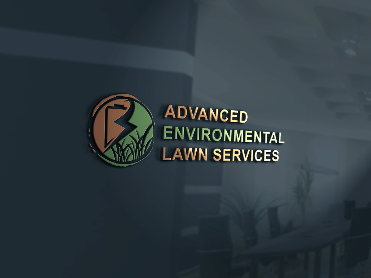 Logo Design for Advanced Environmental Lawn Services by Stencil art ...
