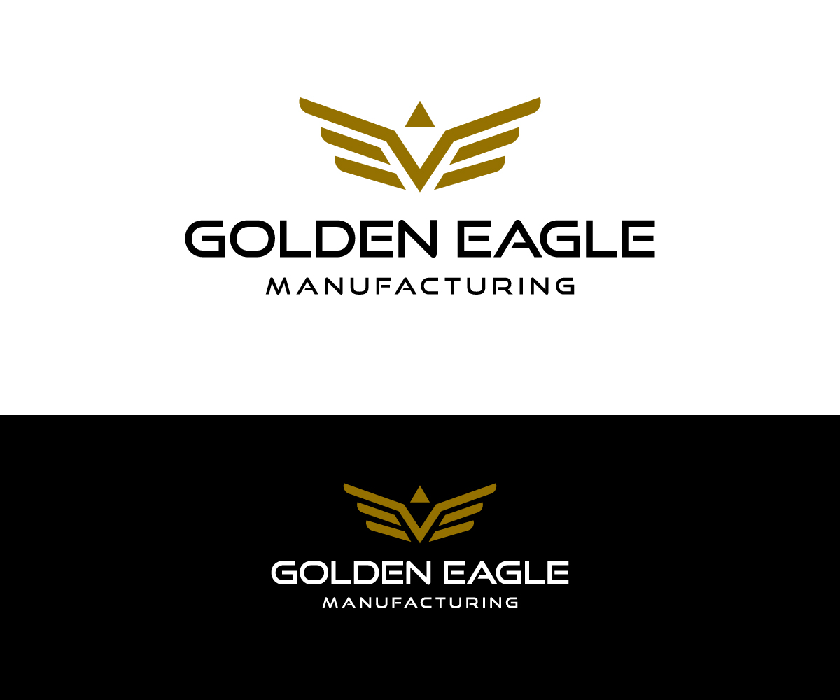 Logo Design for Golden Eagle Manufacturing by wdesigner2 | Design #29825128