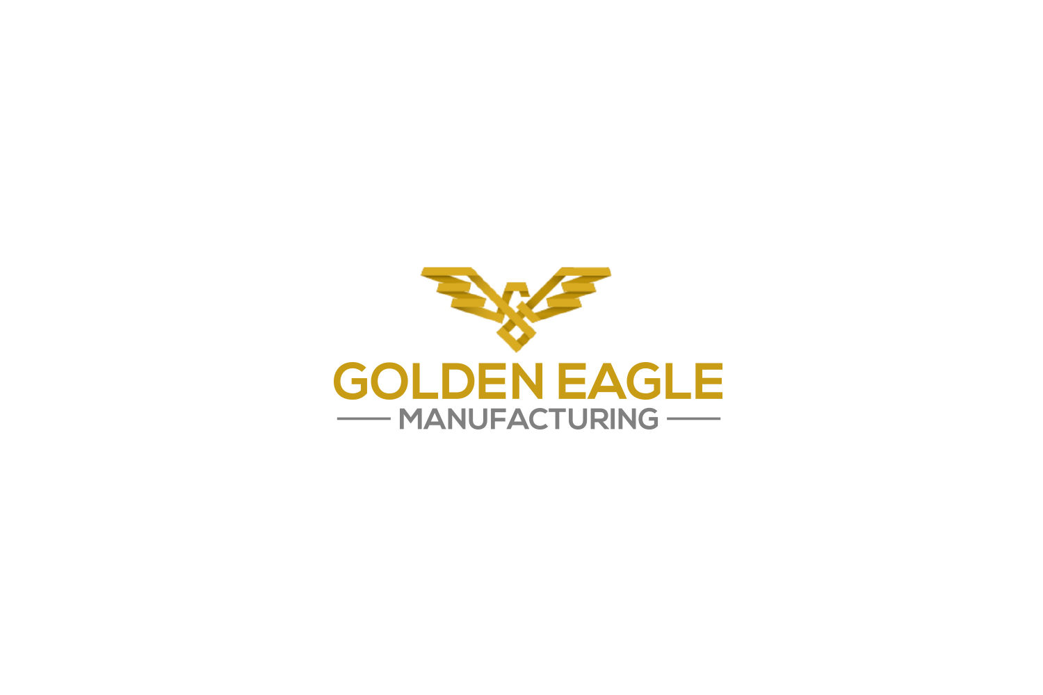 Logo Design for Golden Eagle Manufacturing by Riya.Designs | Design ...