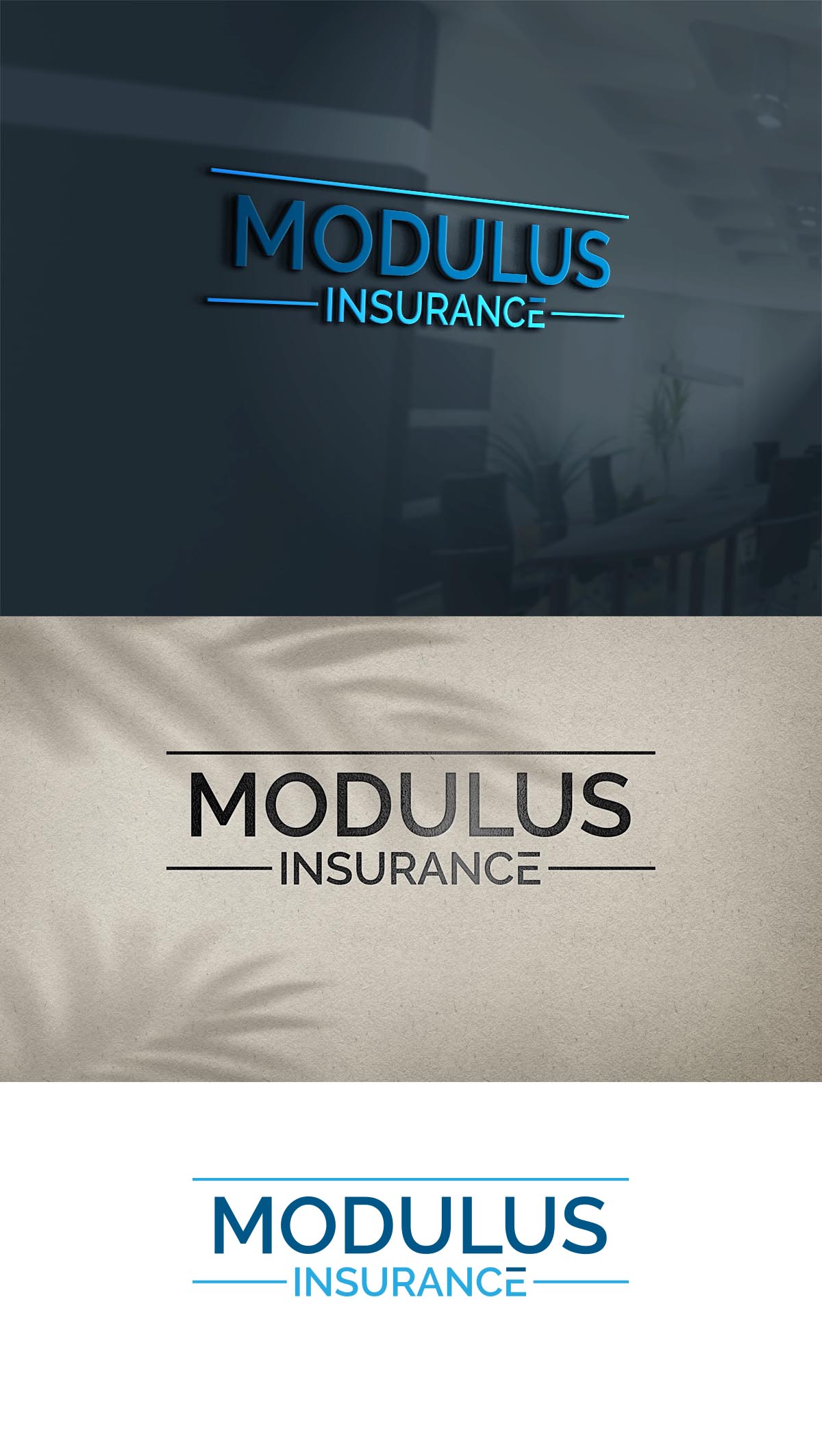 Elegant, Playful Logo Design for Modulus Insurance by sophiaqazi46 ...