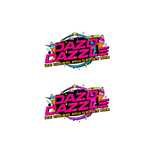 DAZO DAZZLES | 15 Logo Designs for DAZO DAZZLE ice cream and games hub