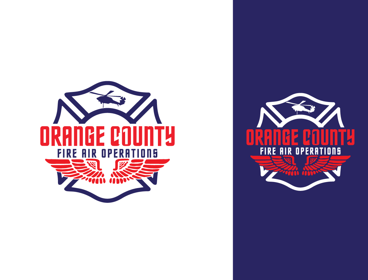 Elegant, Playful, Fire Department Logo Design for Orange County Fire ...