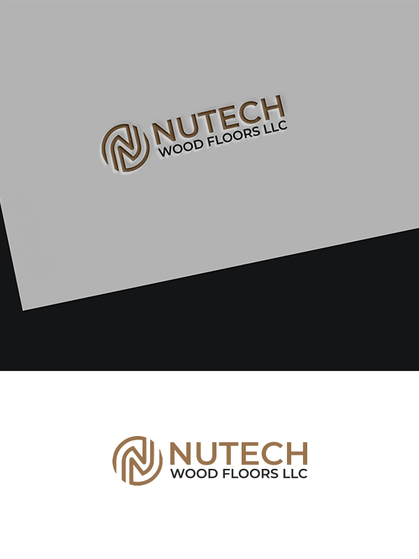 Elegant, Professional, Glkooring Logo Design for Nutech Wood Floors LLC ...