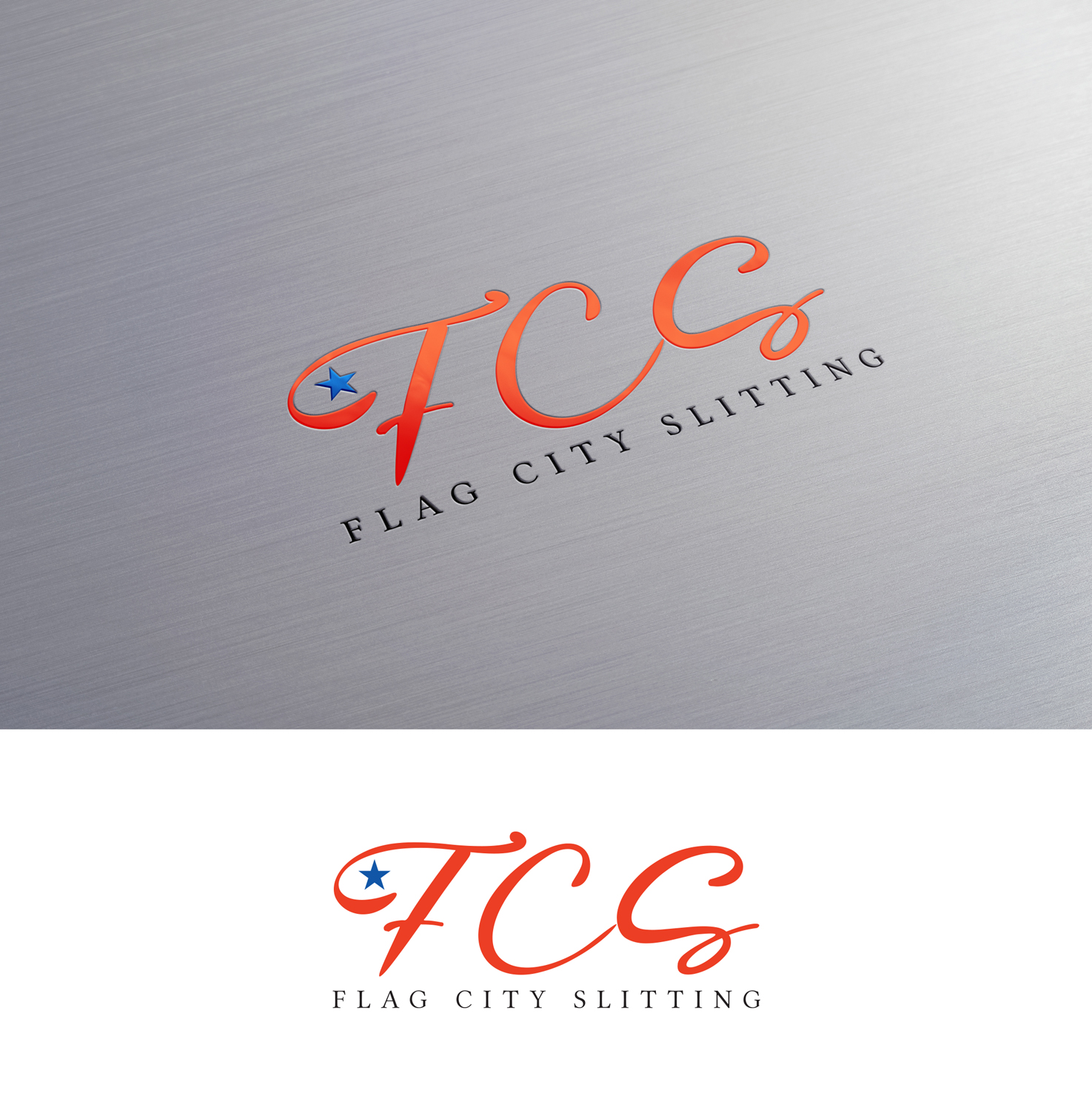 Elegant, Playful, Slitting, converting Logo Design for Flag City ...