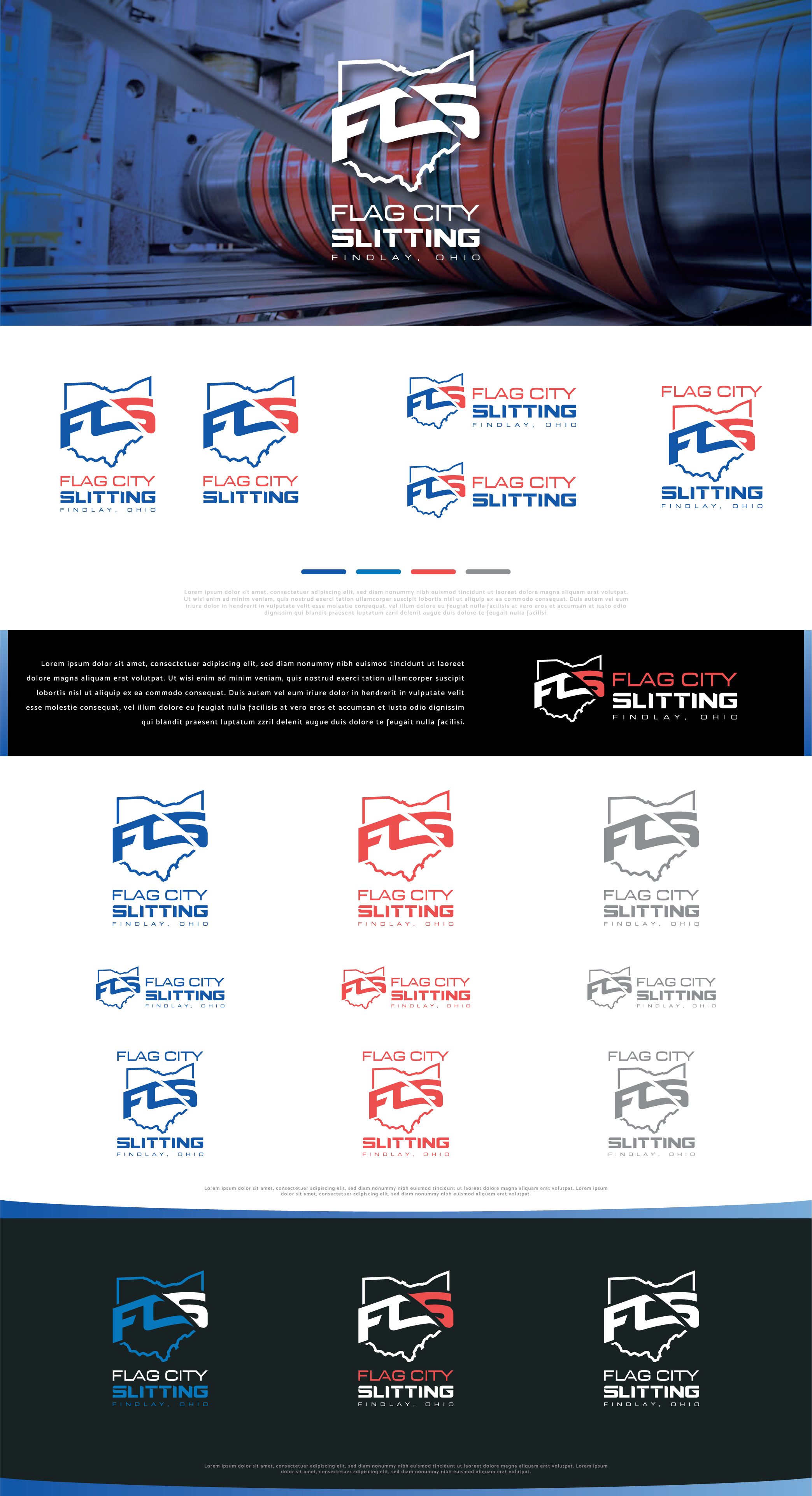 Elegant, Playful, Slitting, converting Logo Design for Flag City ...