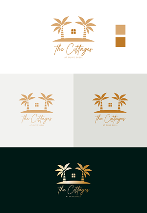 The Cottages at Olive Shell | 92 Logo Designs for The Cottages at Olive ...
