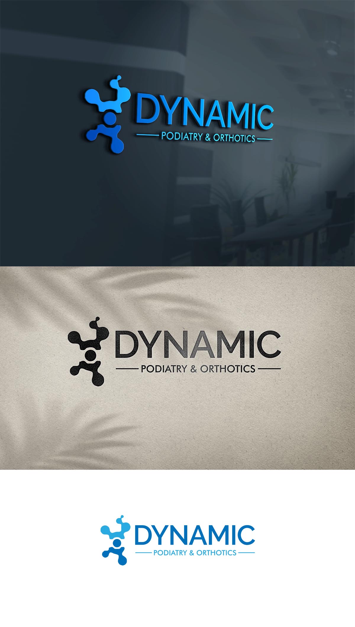 Professional, Elegant Logo Design for Dynamic Podiatry & Orthotics by ...