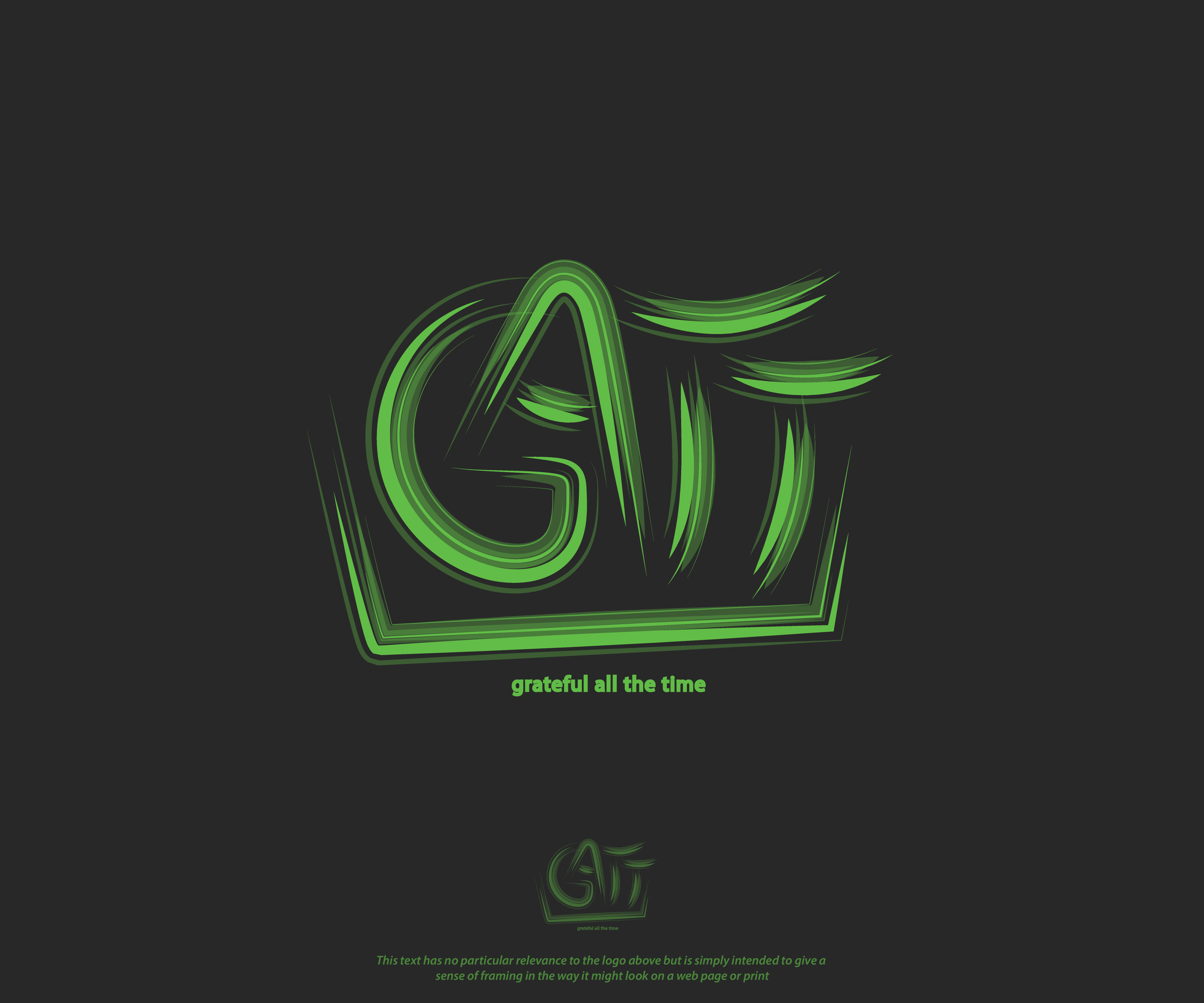 Logo Design for Gatt (Grateful All The Time) by Storebuilder Designs ...