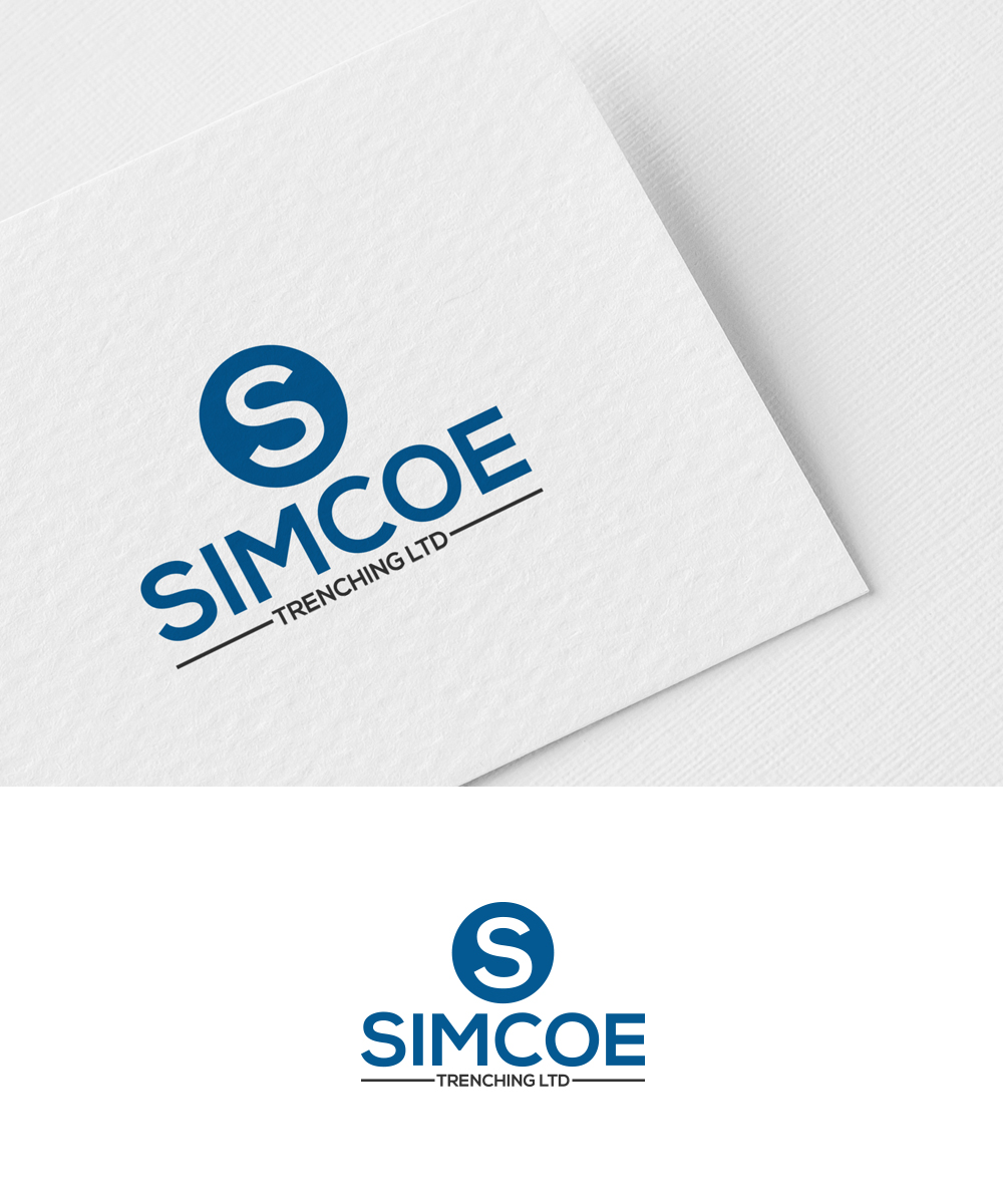 Modern, Bold, Construction/ Fiber Optics Logo Design for Simcoe Trenching LTD by icreate1 ...