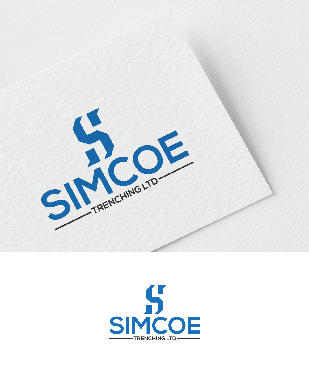 Modern, Bold, Construction/ Fiber Optics Logo Design for Simcoe Trenching LTD by icreate1 ...