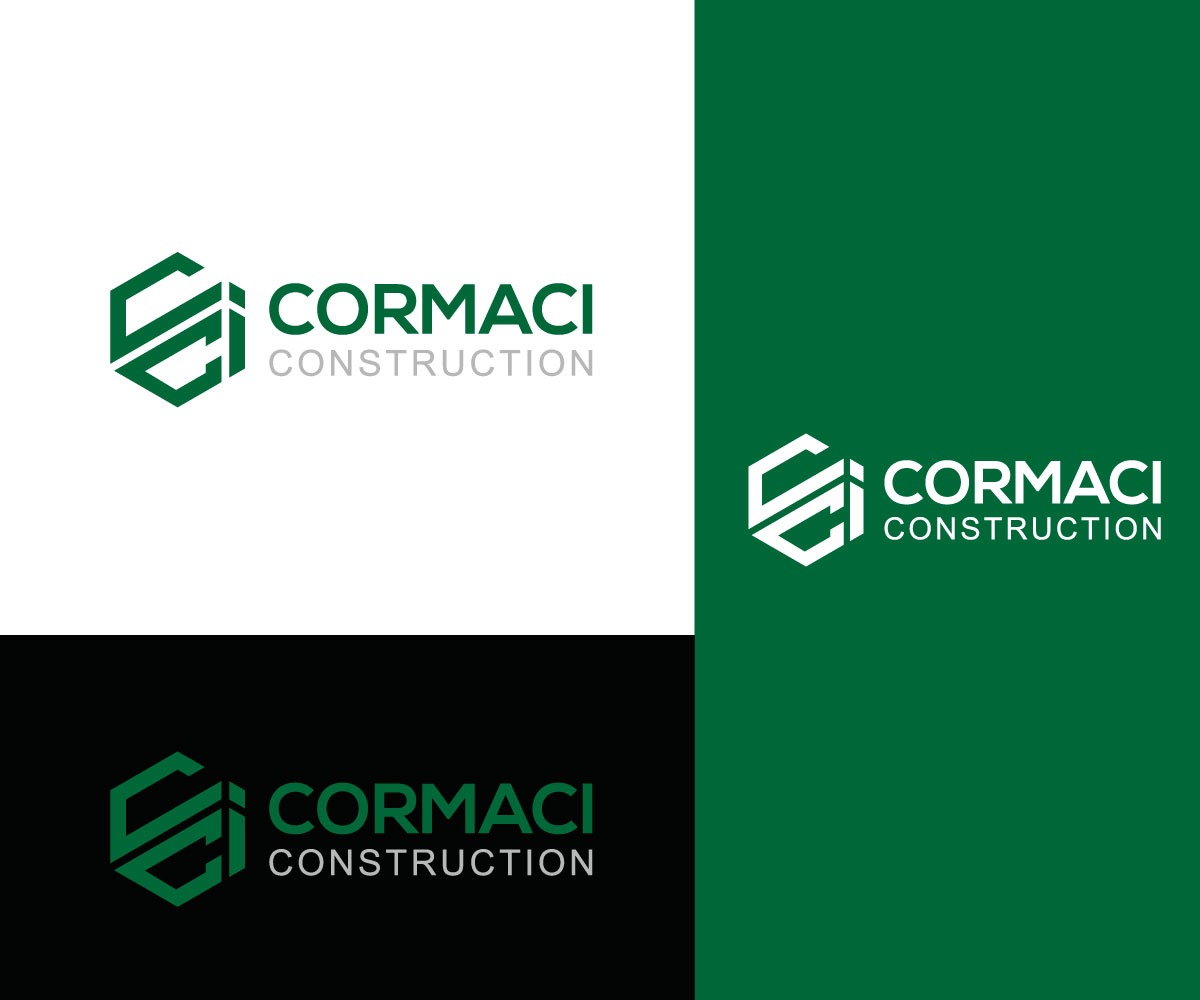 Serious, Modern, Commercial Construction - General Contracting Logo ...