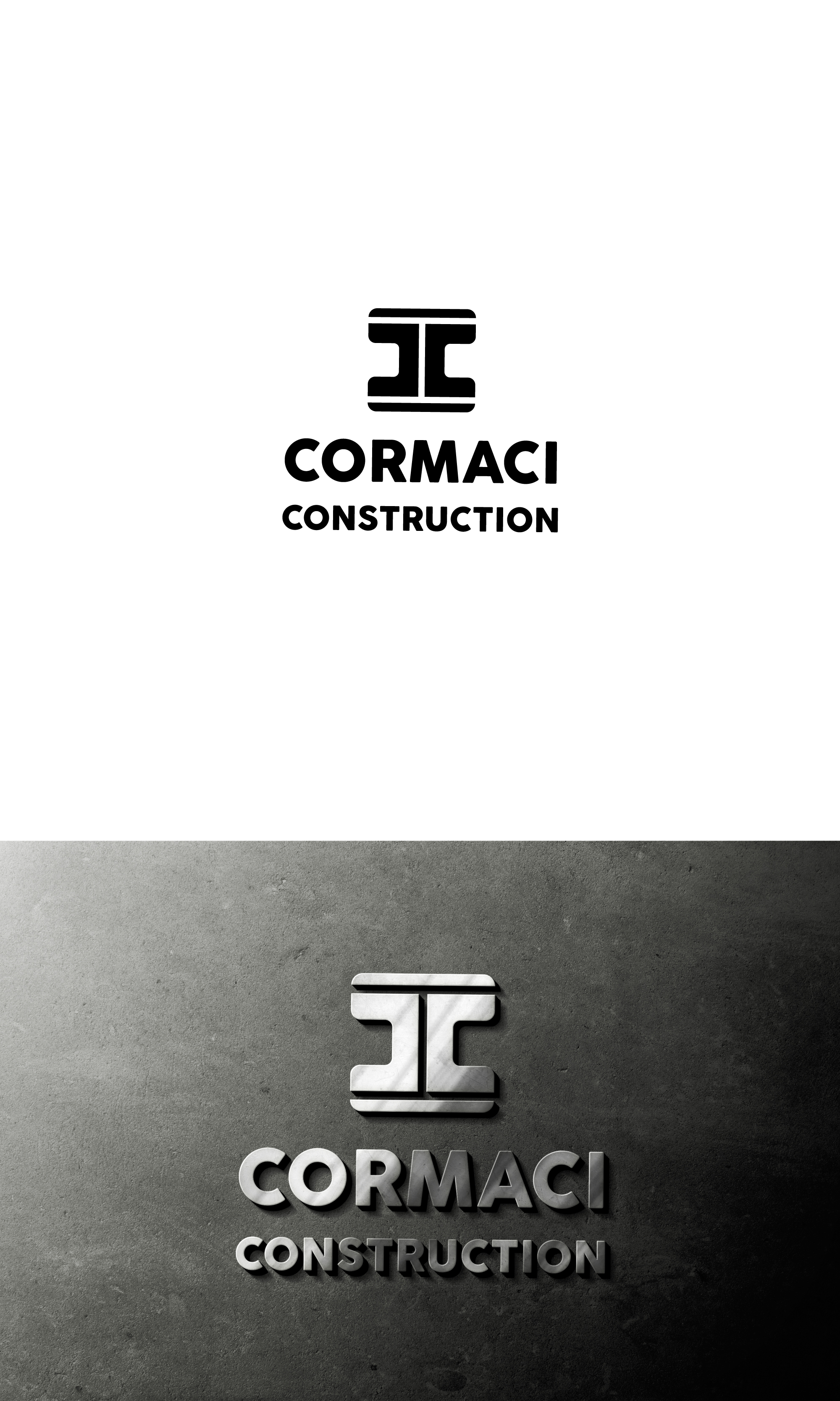 Serious, Modern, Commercial Construction - General Contracting Logo ...